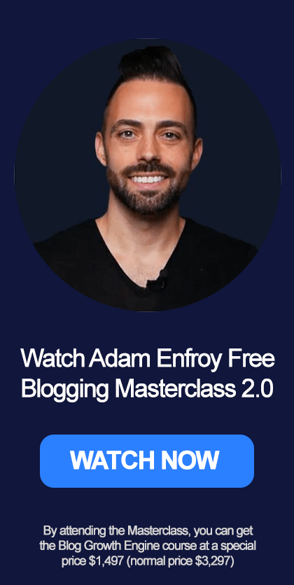 Adam Enfroy Blog Growth Engine Review - Student's Results