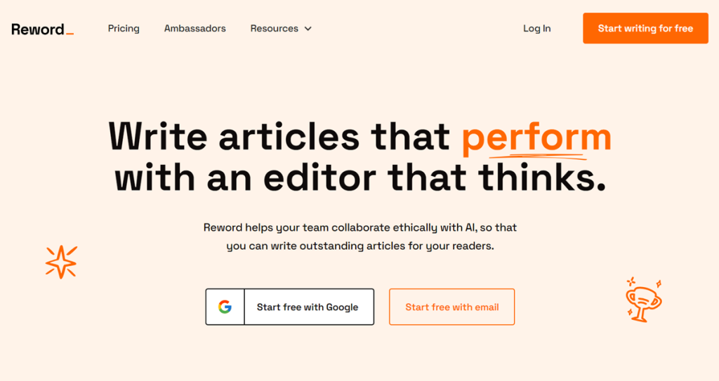 Reword.co Review: Train AI to Mimic Your Unique Voice
