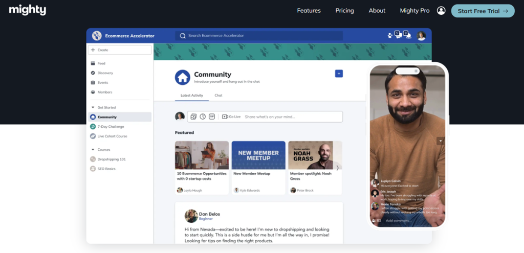 Mighty Networks Review: Is It Right for Your Online Community?